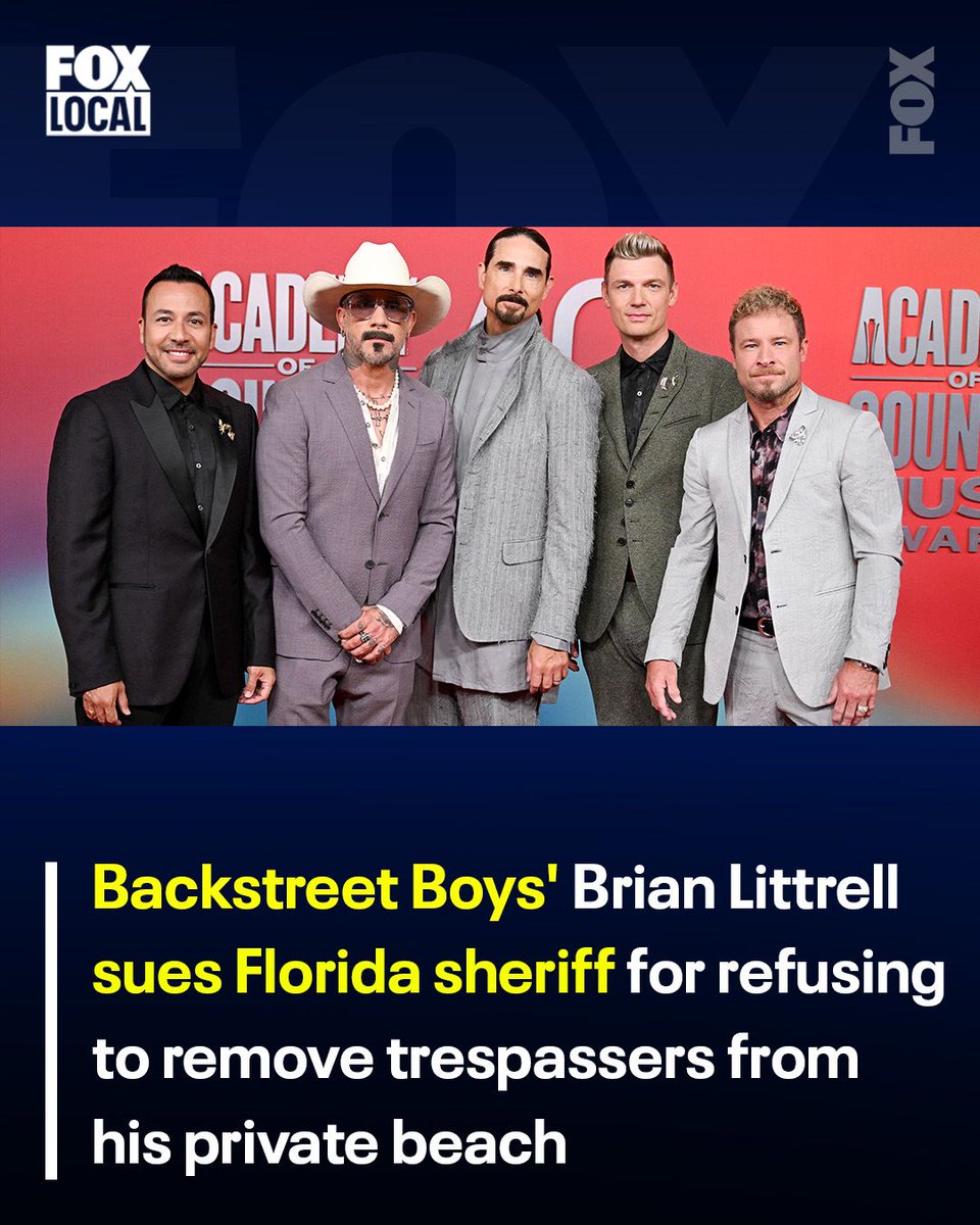 Backstreet Boys' Brian Littrell Sues Walton County Sheriff Over Refusal ...