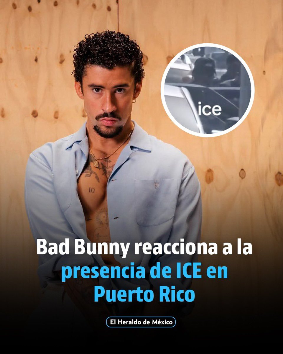 Bad Bunny Criticizes ICE Raid in Puerto Rico’s Carolina, Cites Unmarked ...