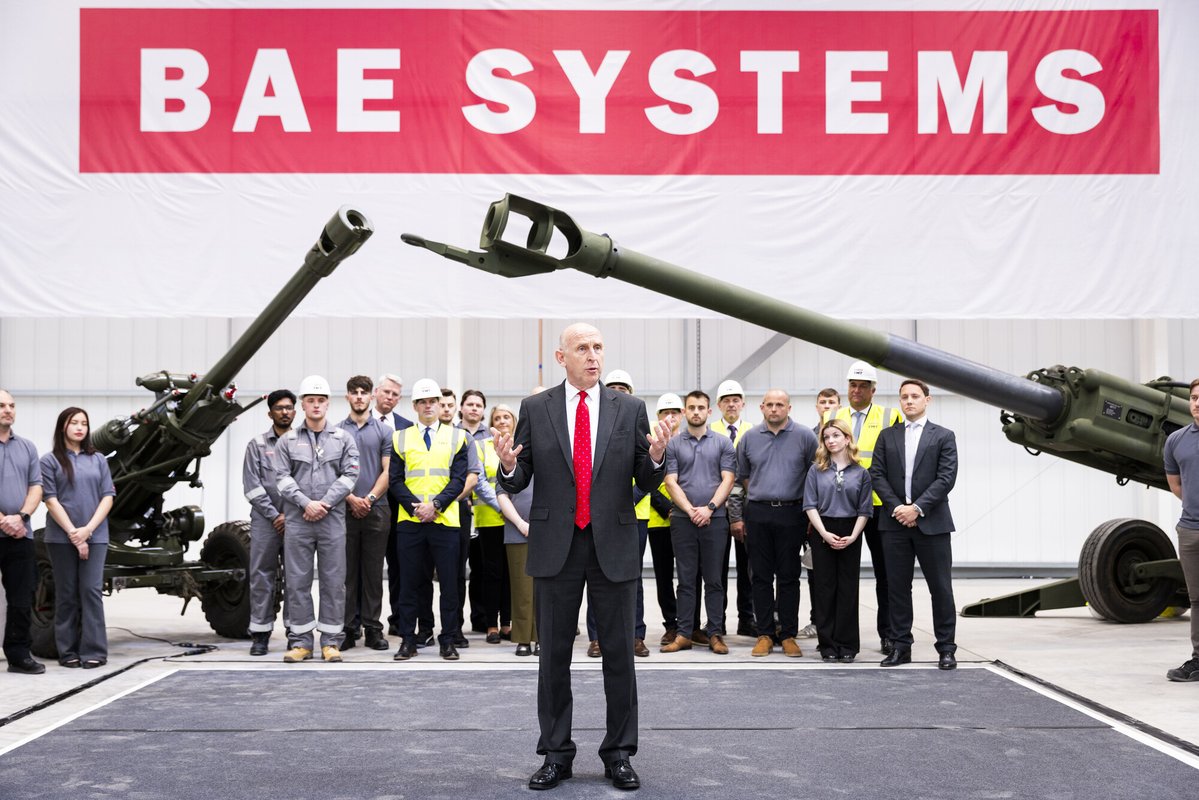 BAE Systems Opens 94,000 Sq. Ft Sheffield Factory to Produce M777 ...