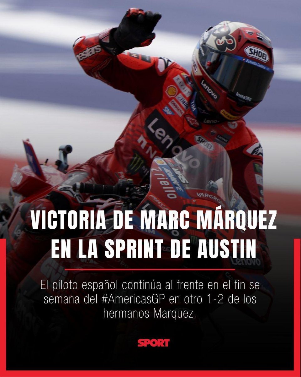 Bagnaia Claims First Win of 2025 at Americas GP After Six-Time Champion Marc Marquez's Crash ...