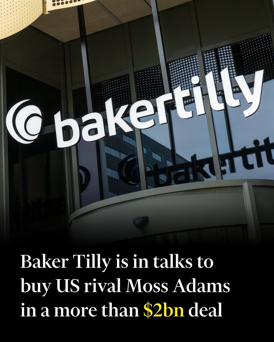 Baker Tilly in Talks to Acquire Moss Adams, Creating Sixth-Largest U.S. Accounting Firm with ...