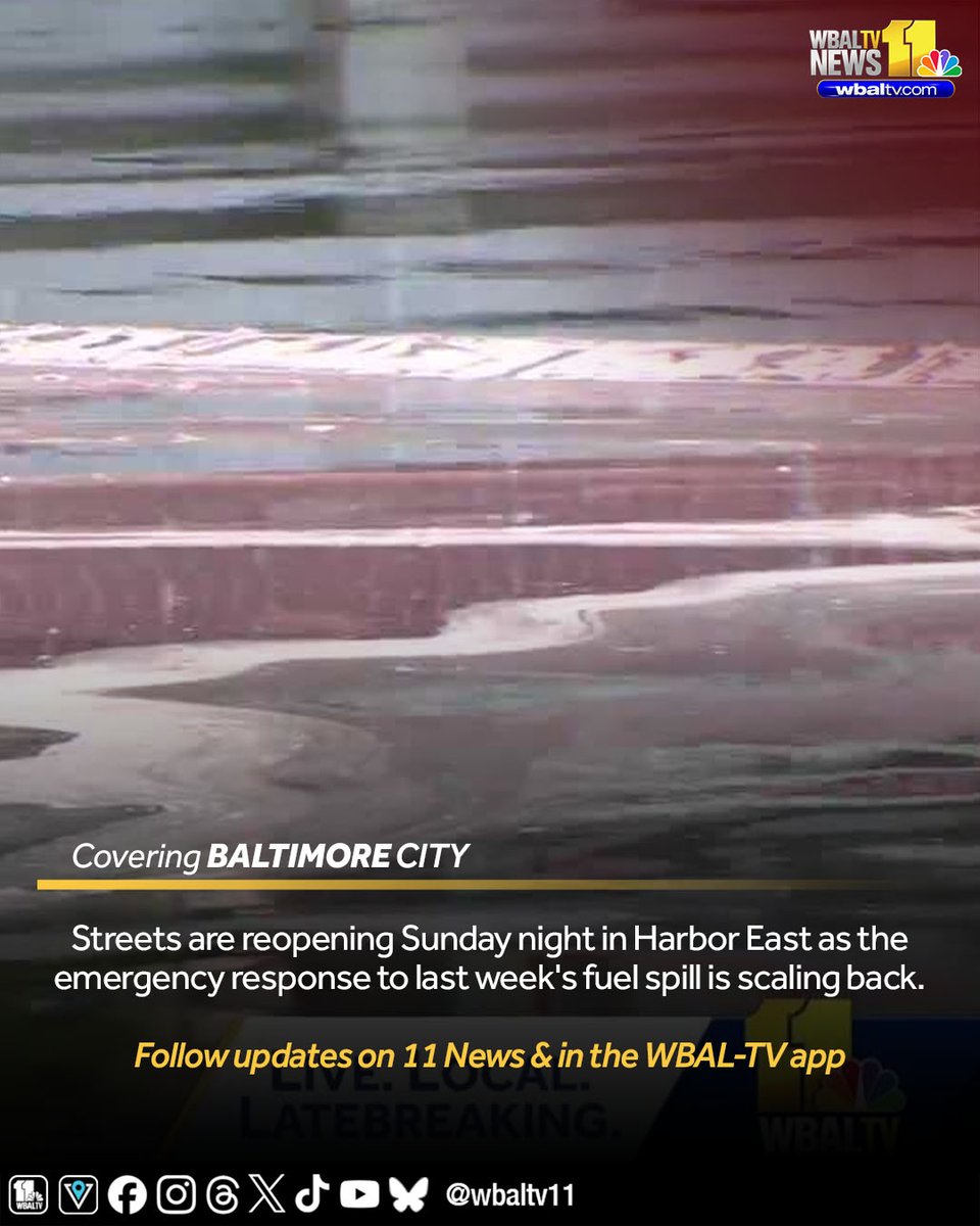 Baltimore Harbor East Reopens After June 4 Diesel Spill; Harbor ...