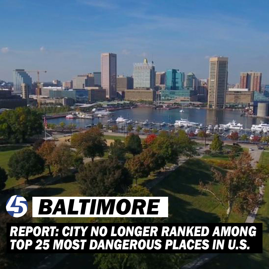 Baltimore Removed From U.S. News & World Report List of Most Dangerous ...