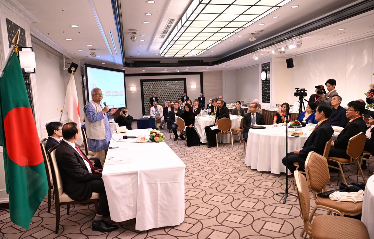 Bangladesh's Chief Adviser Yunus in Japan for Four-Day Visit, Seven ...