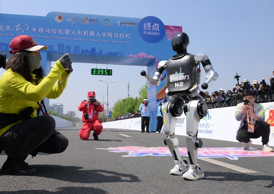 Beijing's First Humanoid Robot Half-Marathon Sees Tiangong Ultra Finish ...