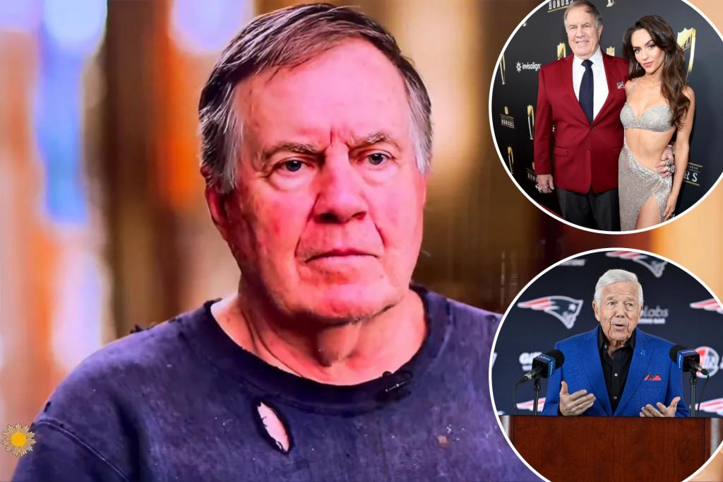 Belichick’s CBS Interview Sours as 24-Year-Old Girlfriend Blocks Questions, Coach Calls Patriots ...