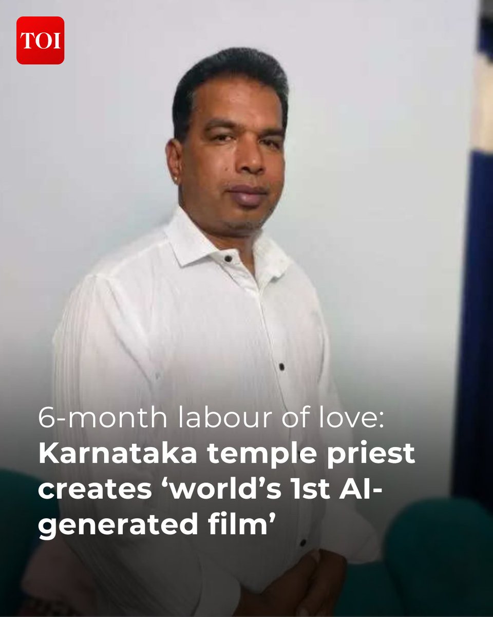 Bengaluru Priest Narasimha Murthy Directs 95-Minute AI-Generated Kannada Film 'Love You' Without ...