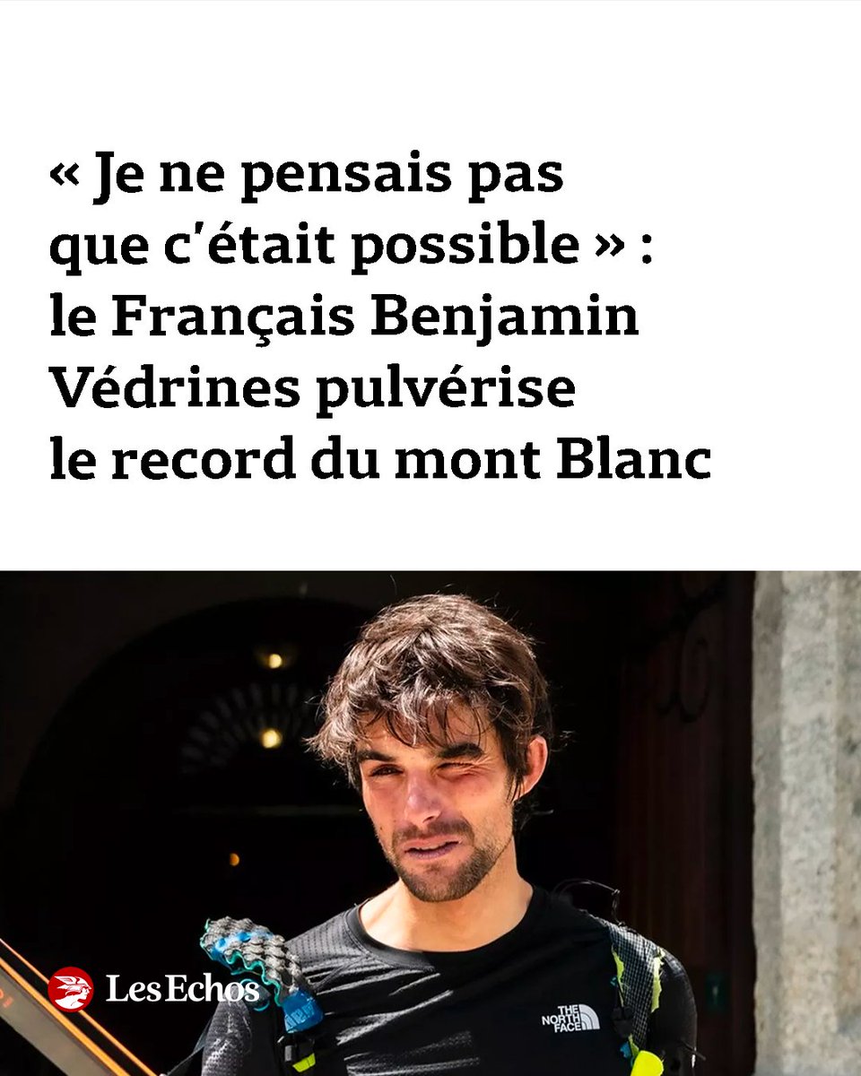Benjamin Védrines Breaks Kilian Jornet’s 12-Year Mont Blanc Ascent and ...