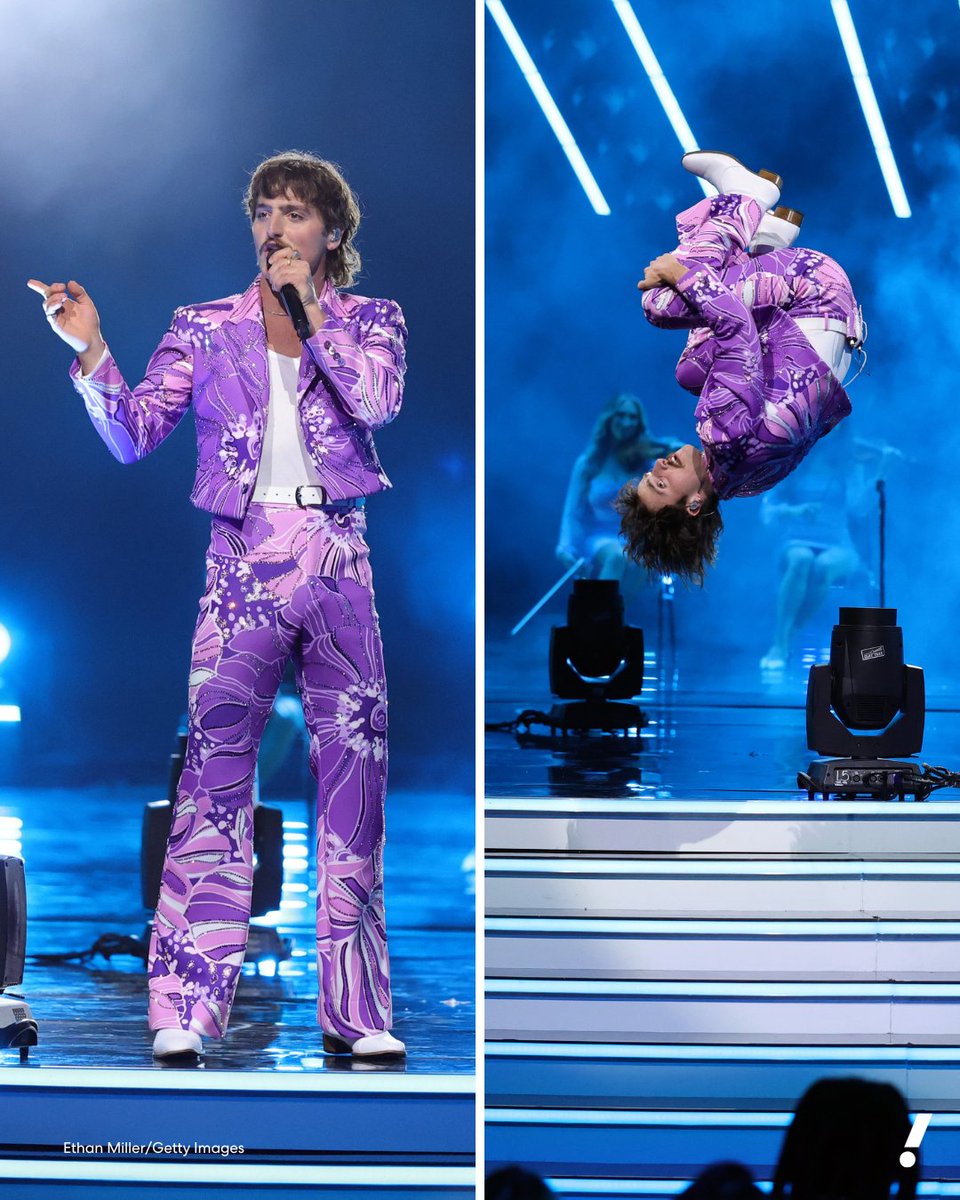 Benson Boone Performs 'Mystical Magical' With Signature Backflip at 2025 AMAs, Earns Five ...