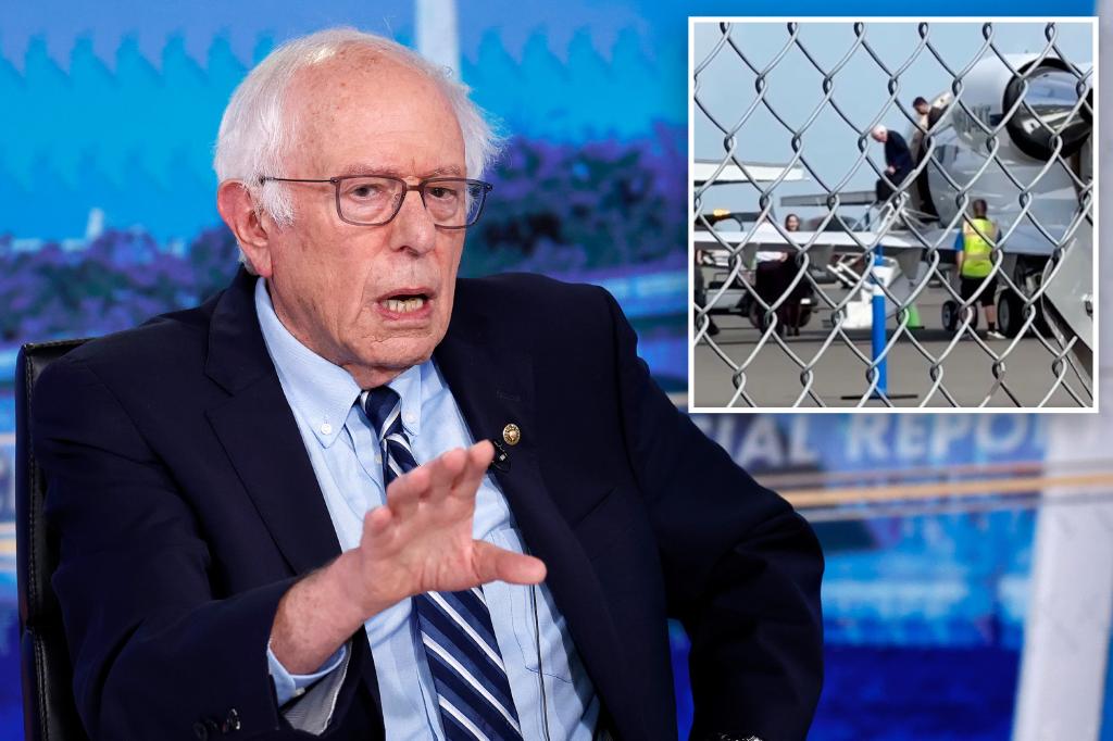 Bernie Sanders Spends $221,000 on Private Jets for 'Fighting Oligarchy ...