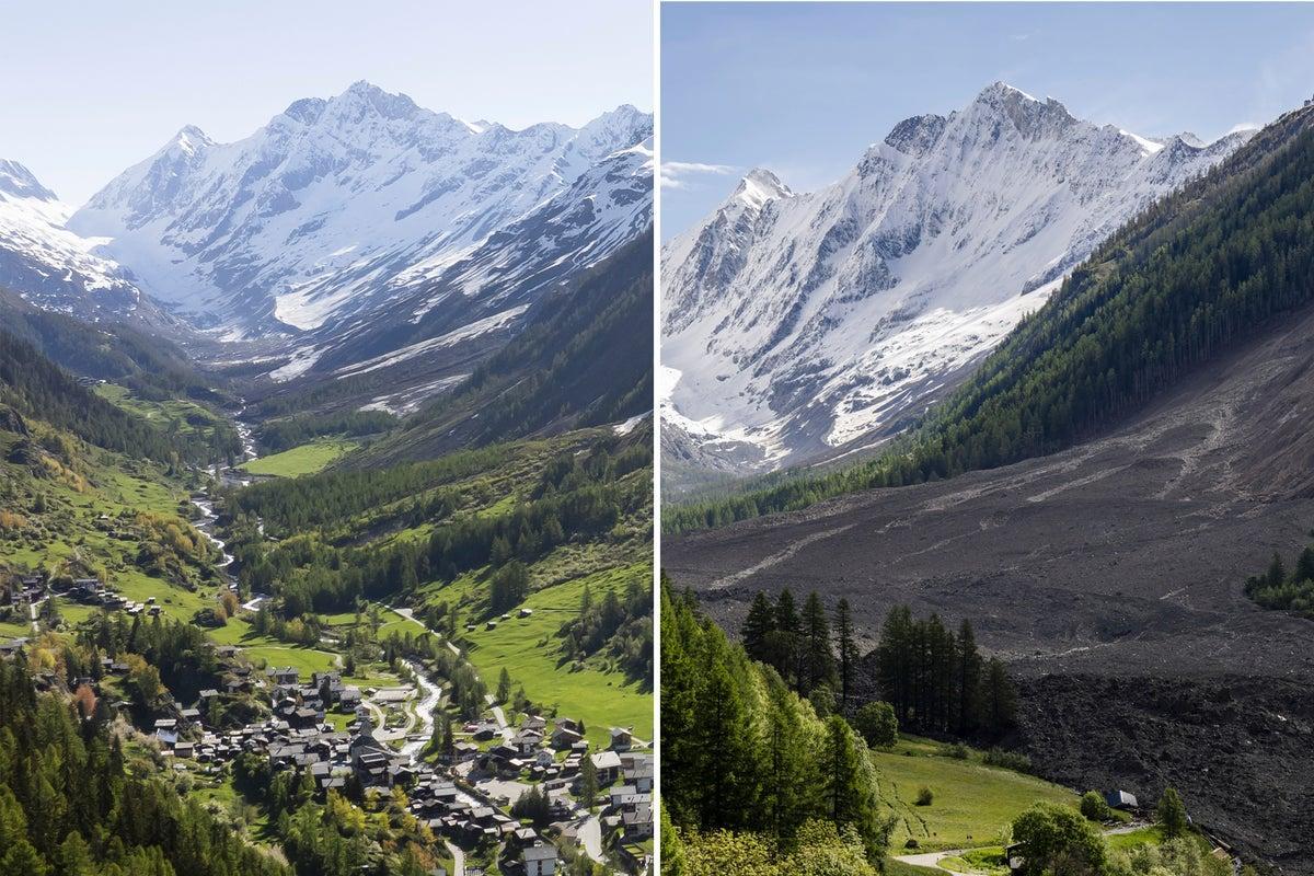 Birch Glacier Collapse Buries Swiss Village of Blatten Under 3 Million ...