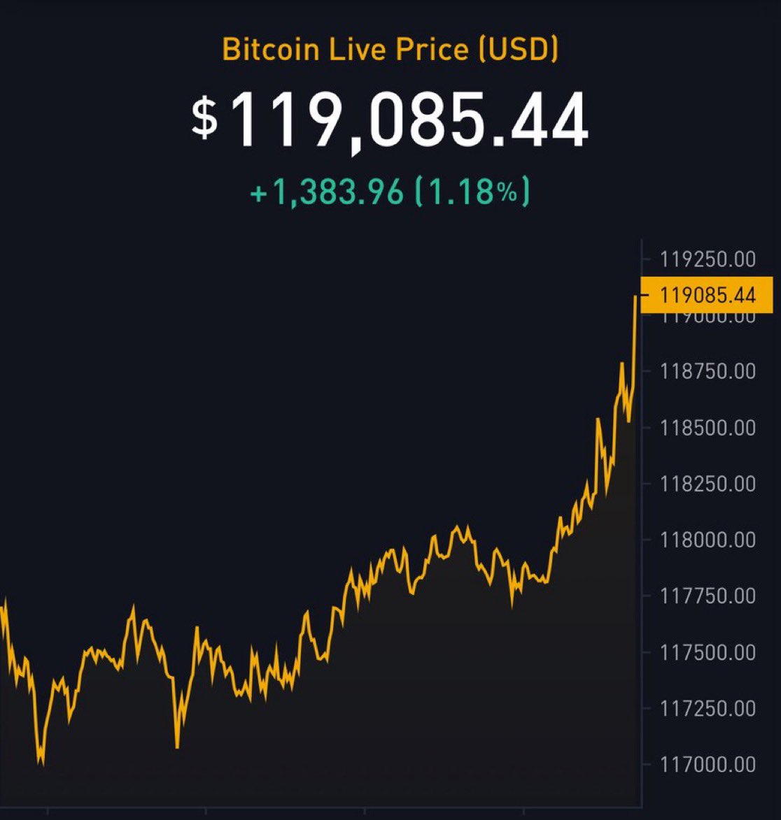 Bitcoin Surges Past $110K to $119,000 All-Time High in July 2025 Rally ...