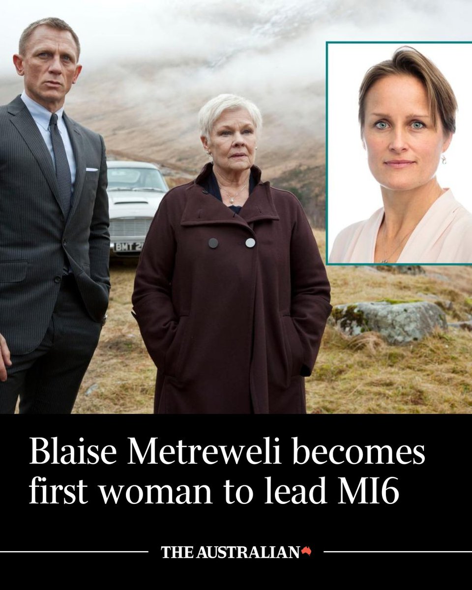 Blaise Metreweli Named First Female MI6 Chief, Taking Over from Richard Moore This Autumn ...