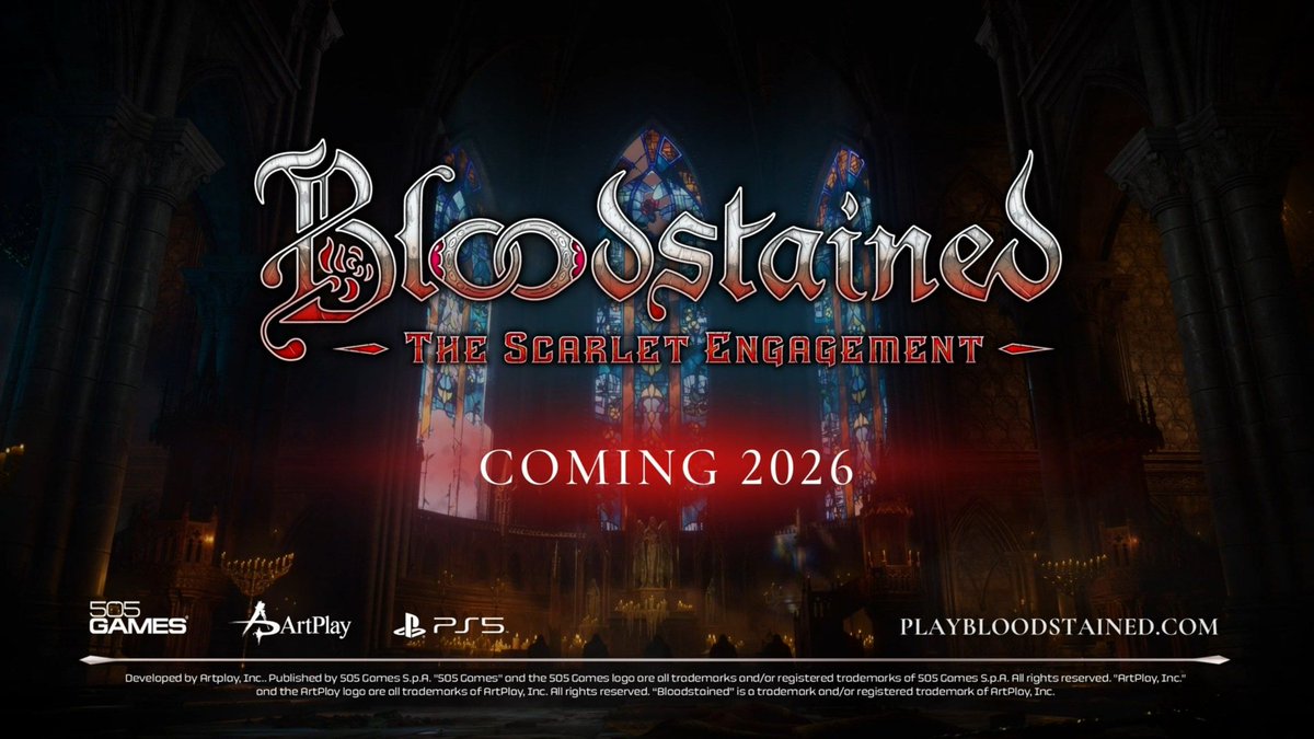 Bloodstained: The Scarlet Engagement, Prequel to Ritual of the Night ...