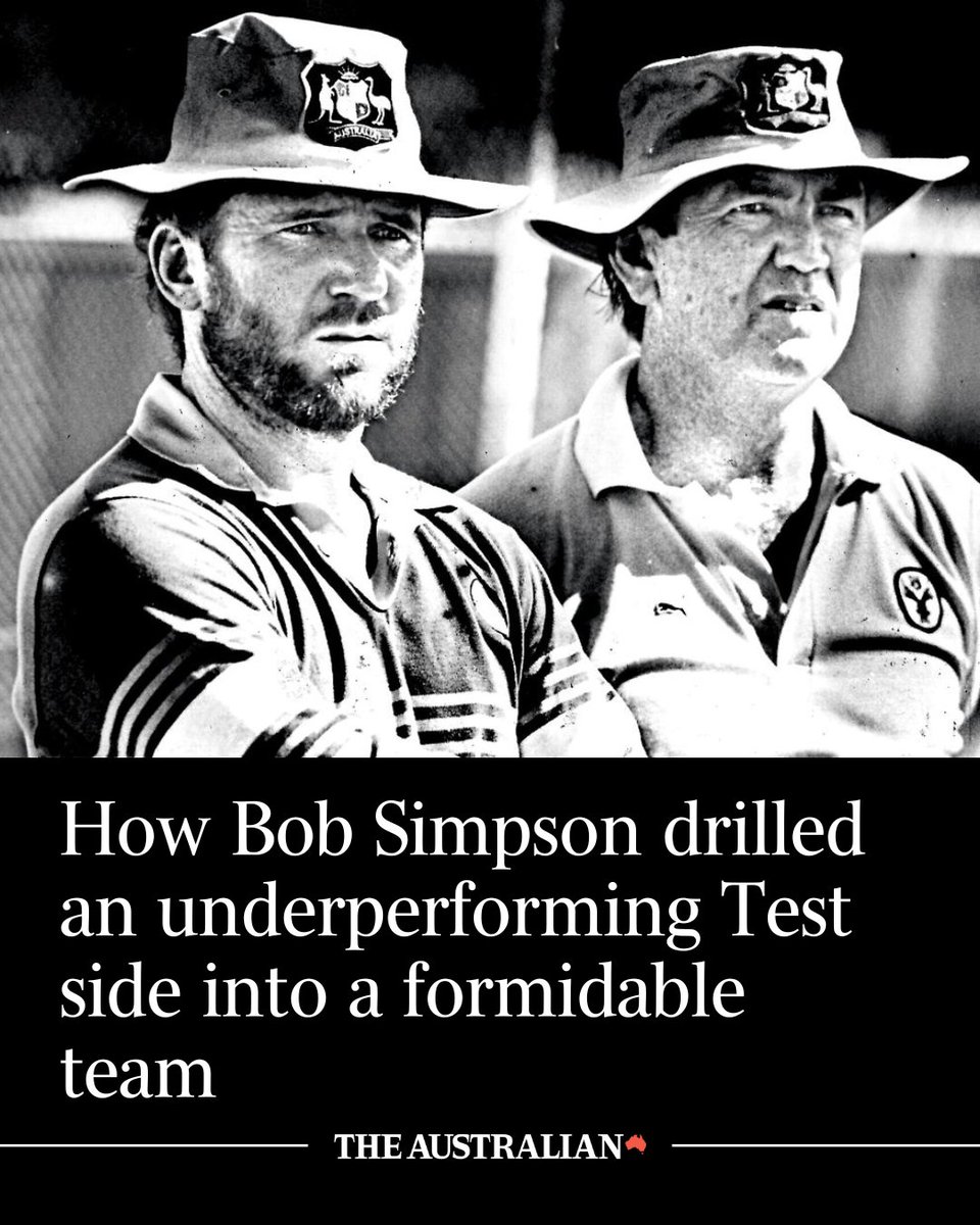 Bob Simpson, Former Australian Captain and Coach Who Played 62 Tests ...