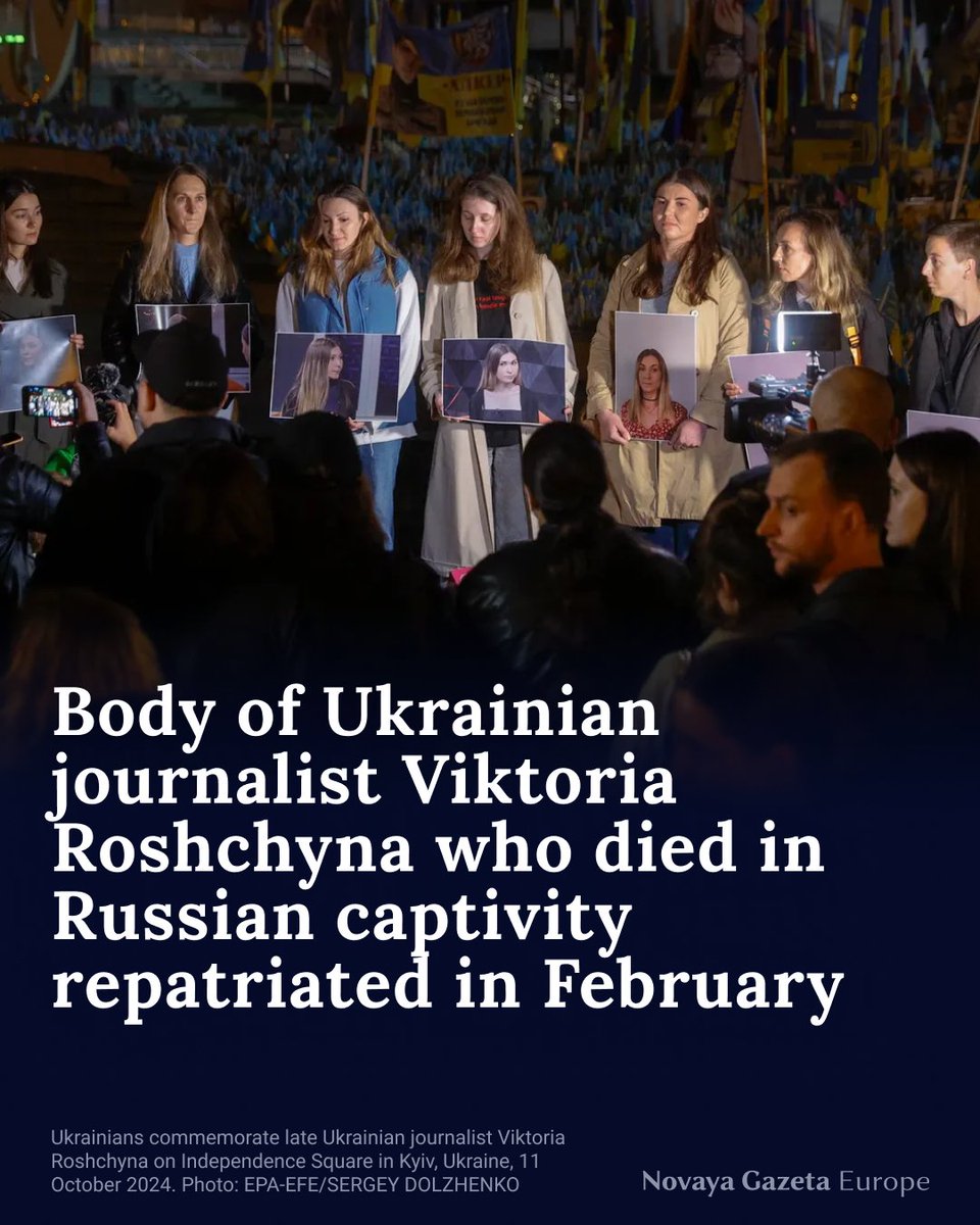 Body of Tortured Ukrainian Journalist Viktoria Roshchyna, 27 ...