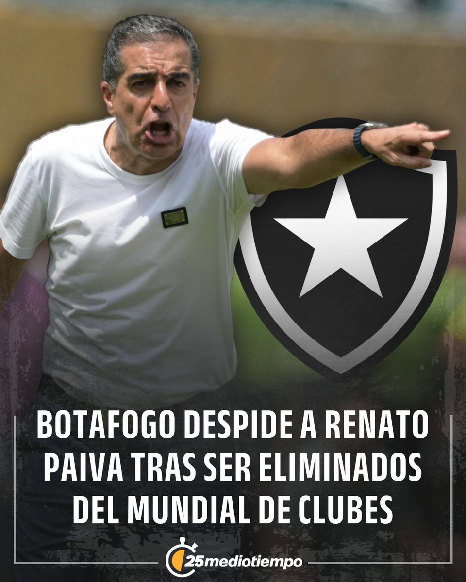 Botafogo Fires Coach Renato Paiva After Club World Cup Exit | DeepNewz ...
