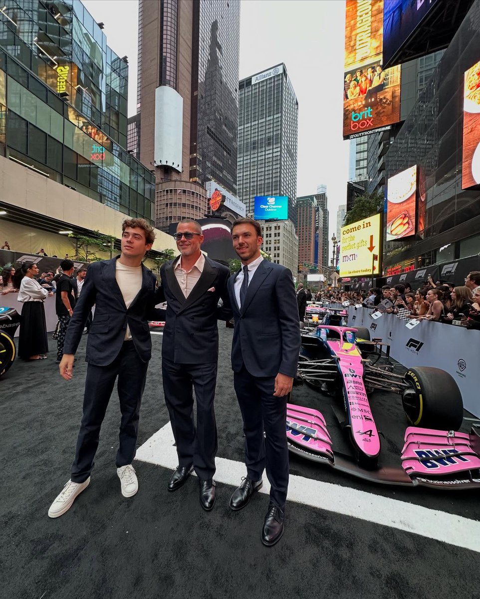 Brad Pitt-Lewis Hamilton ‘F1’ Film Premieres in New York, Debuts With ...