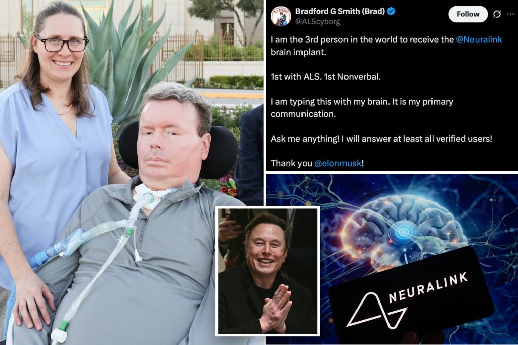 Bradford Smith, Third Neuralink Recipient and First ALS Patient ...
