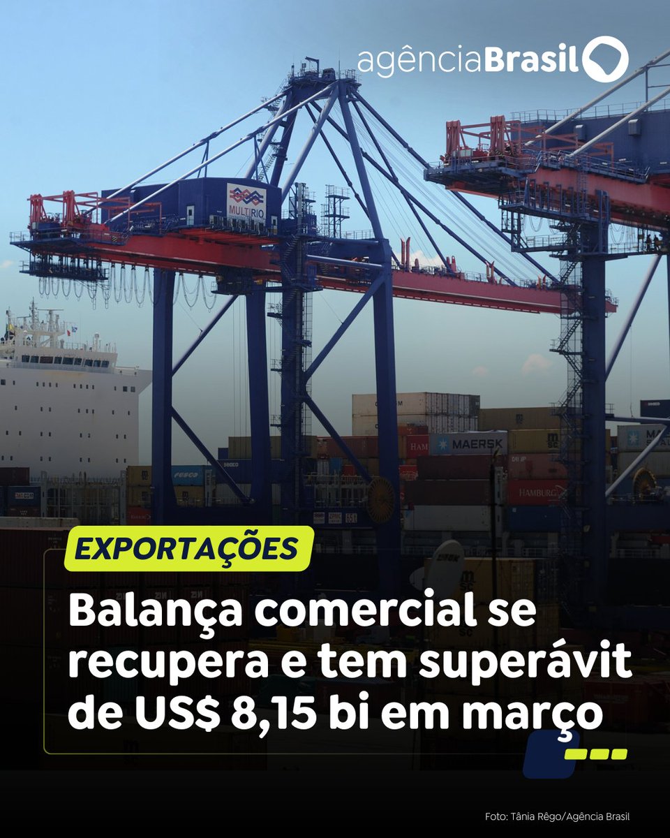 Brazil Reports $8.15 Billion Trade Surplus in March 2025, Exports Reach ...