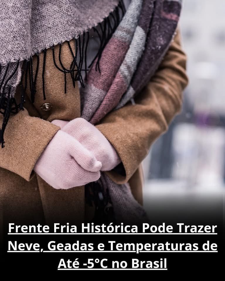 Brazil's First Cold Wave of 2025 Begins May 27 With Snow, Frost, Danger ...