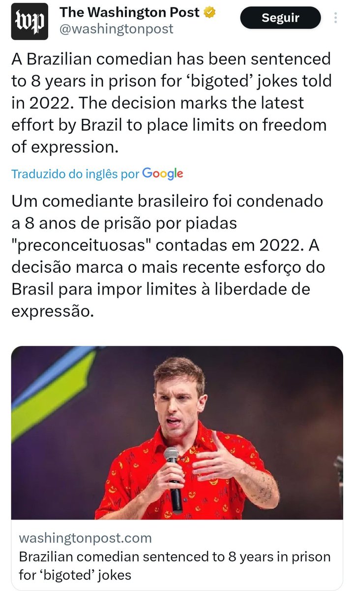 Brazilian Comedian Léo Lins Gets 8 Years, R$1.4 Million Fine for ...