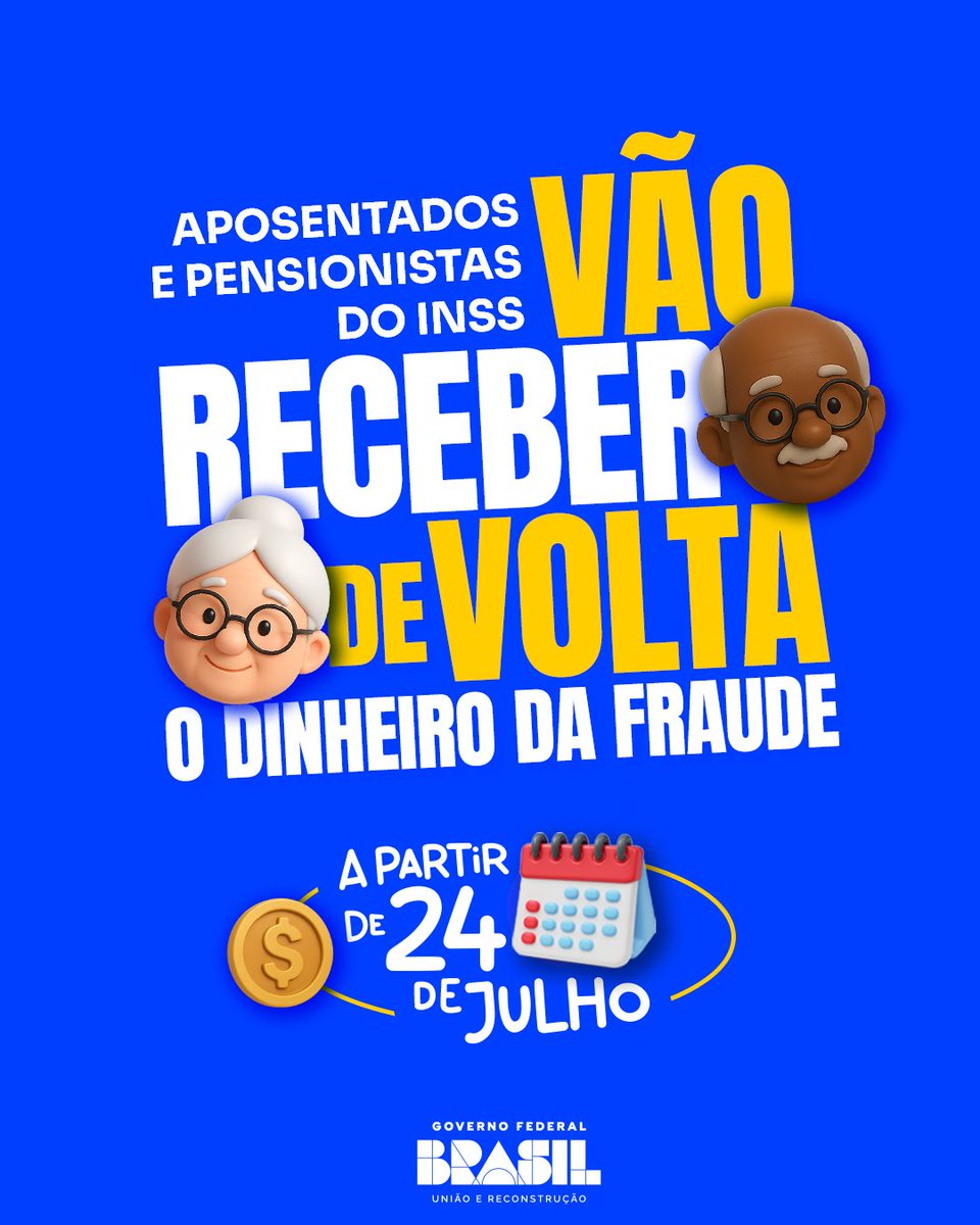 Brazil’s INSS to Reimburse Retirees Starting July 24 with 3 Billion ...