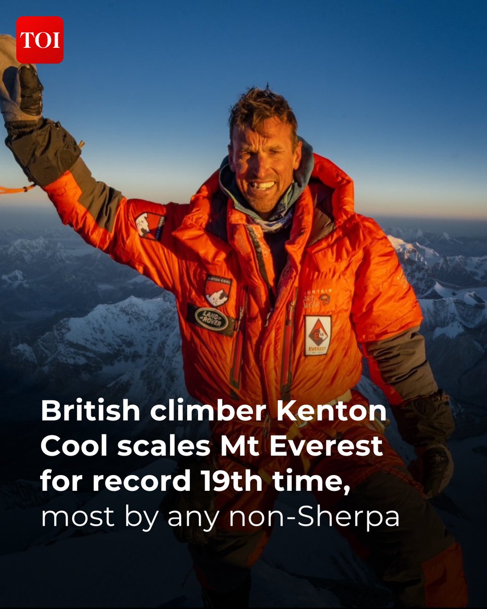British Mountaineer Kenton Cool, Age 51, Sets Record with 19th Everest ...