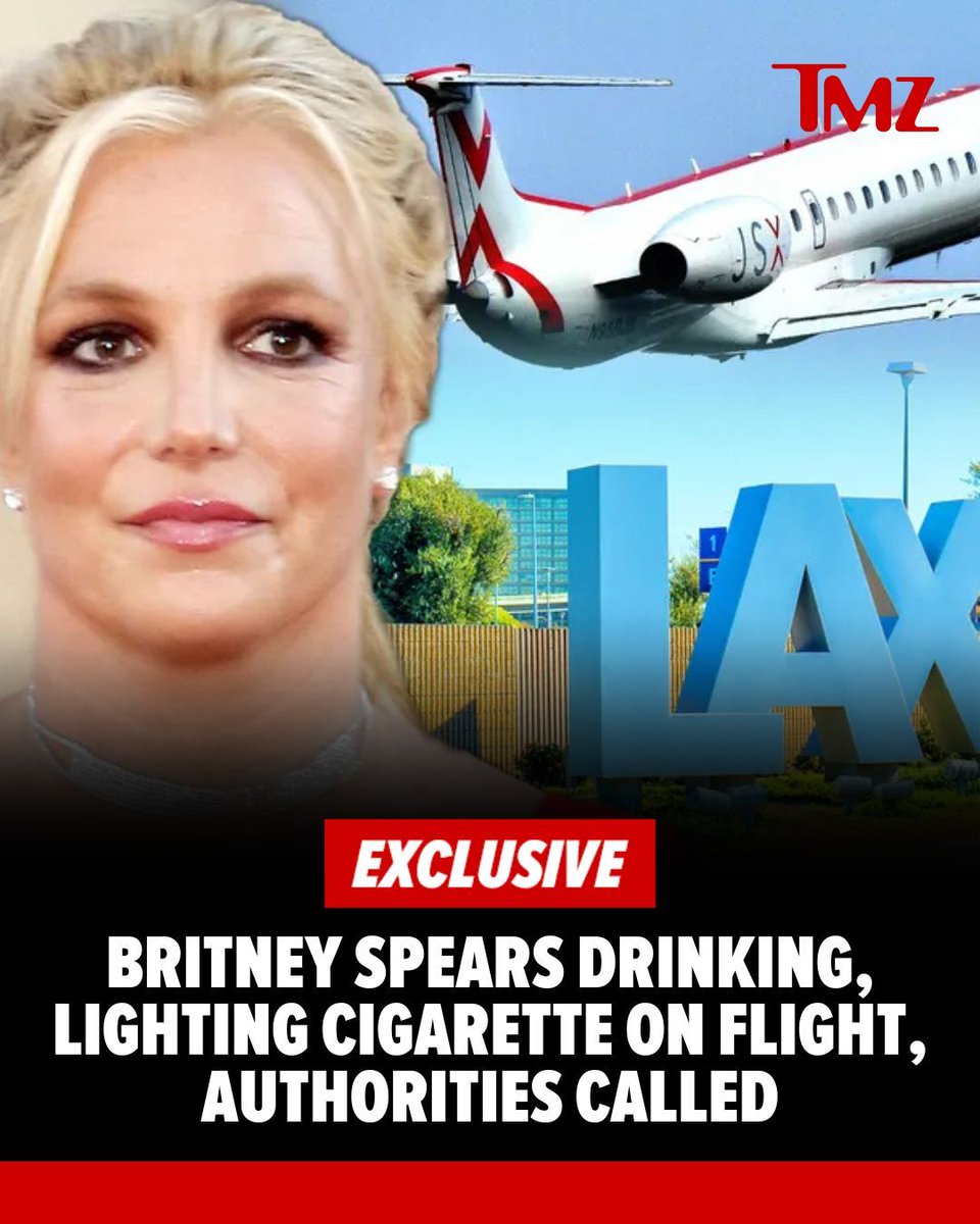 Britney Spears Warned by Customs After Smoking, Drinking Vodka on JSX ...