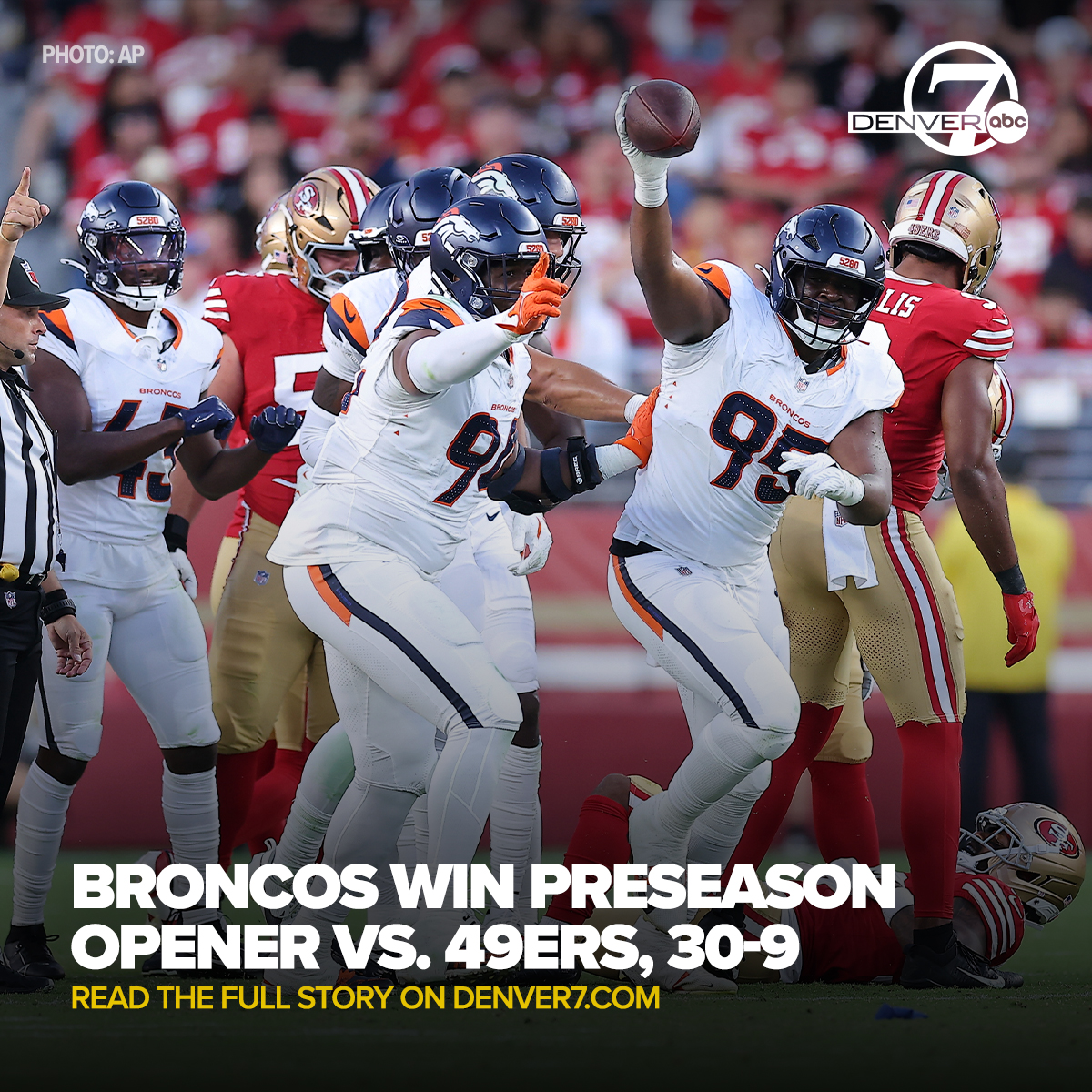 Broncos Rout 49ers 30-9; San Francisco Tests Rookies Amid Mounting WR ...