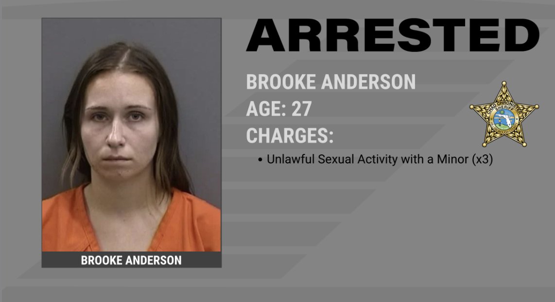Brooke Anderson, Jonathan Rowe, Misael Gonzalez, and Darian Rogers Arrested in Student Sex Abuse ...