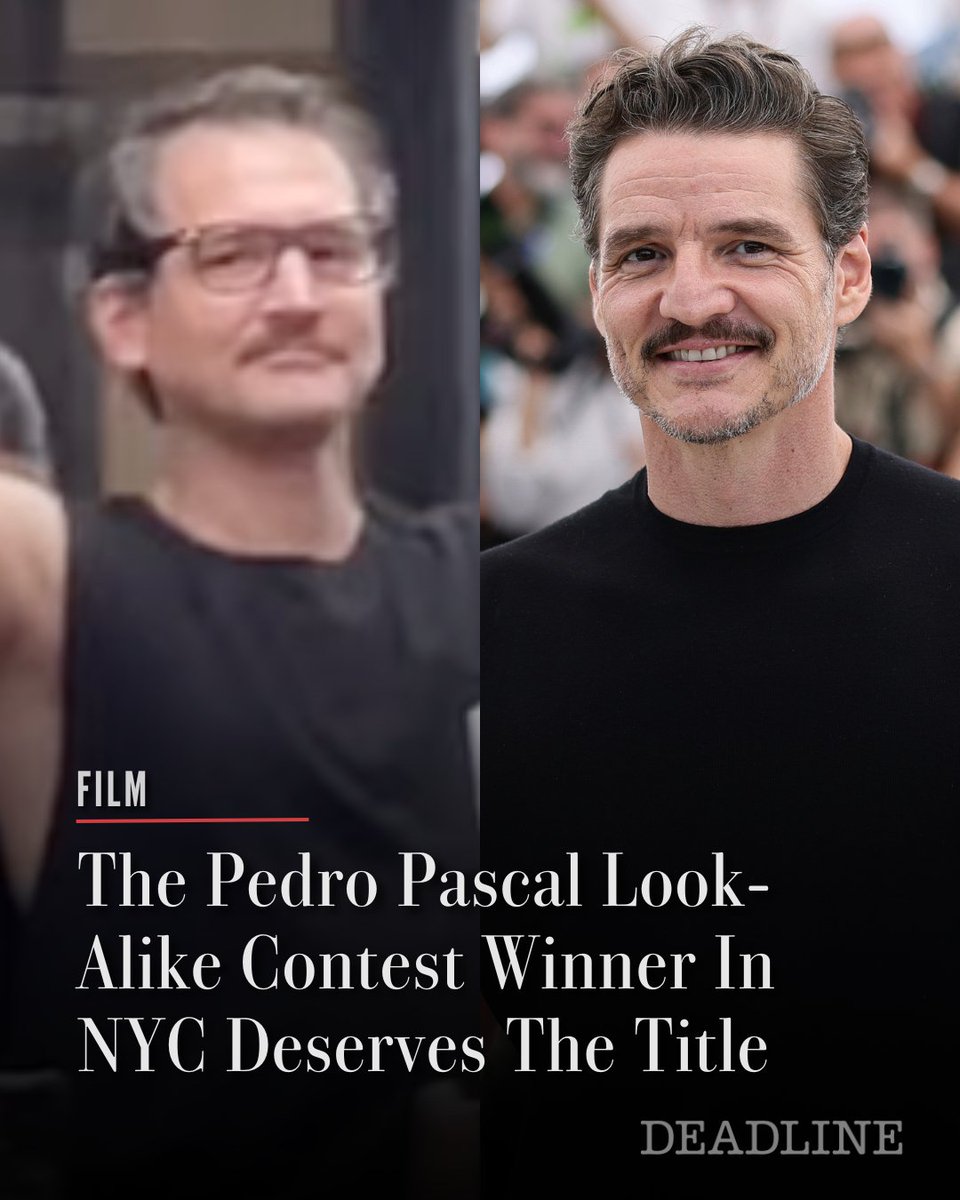 Brooklyn Father Wins NYC Pedro Pascal Look-Alike Contest, Taking $50 ...