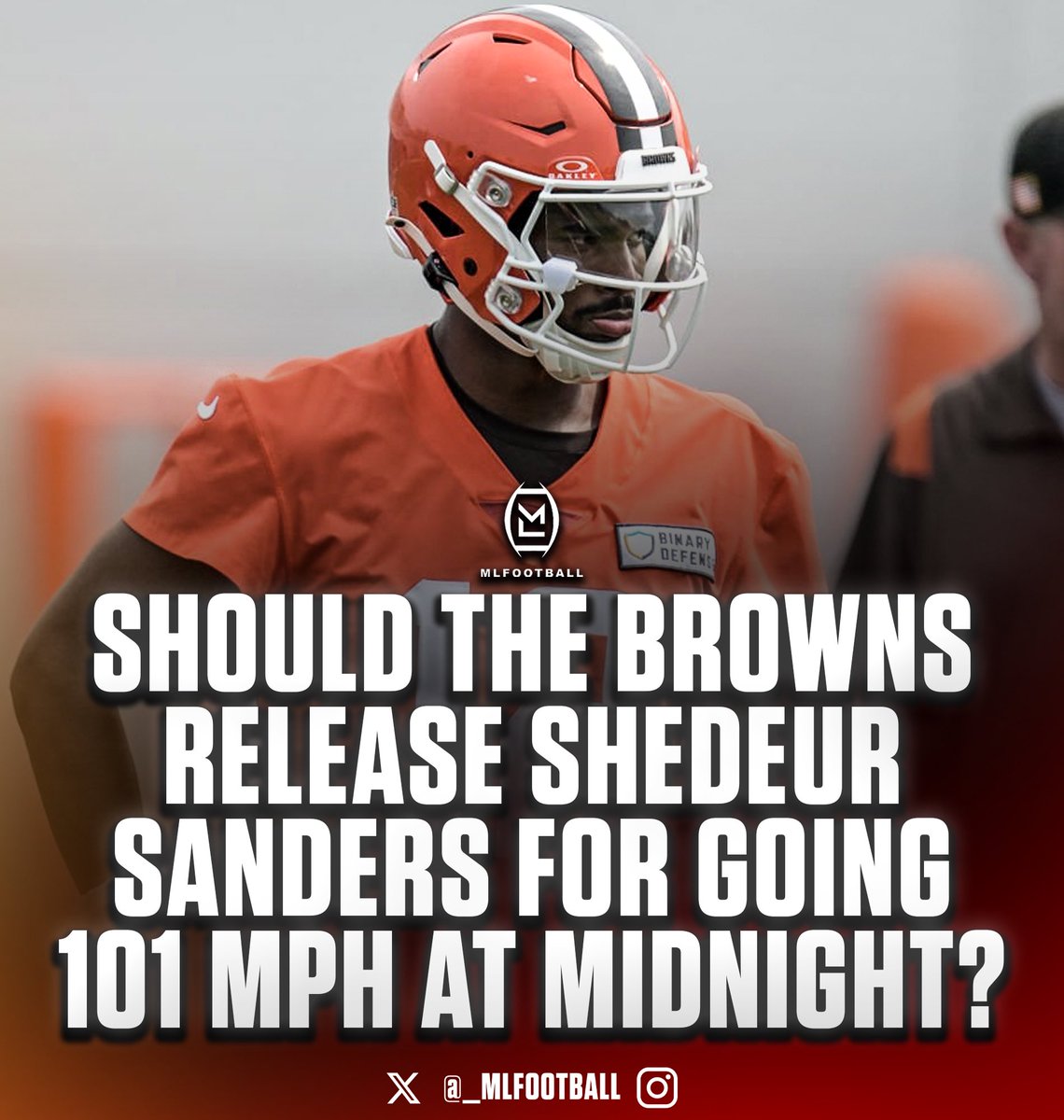 Browns Rookie QB Shedeur Sanders Cited for Driving 101 mph in Ohio ...