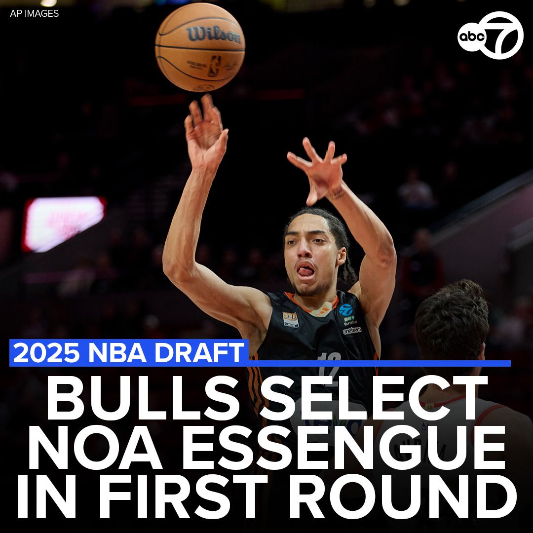 Bulls Select French Forward Noa Essengue 12th in 2025 NBA Draft ...