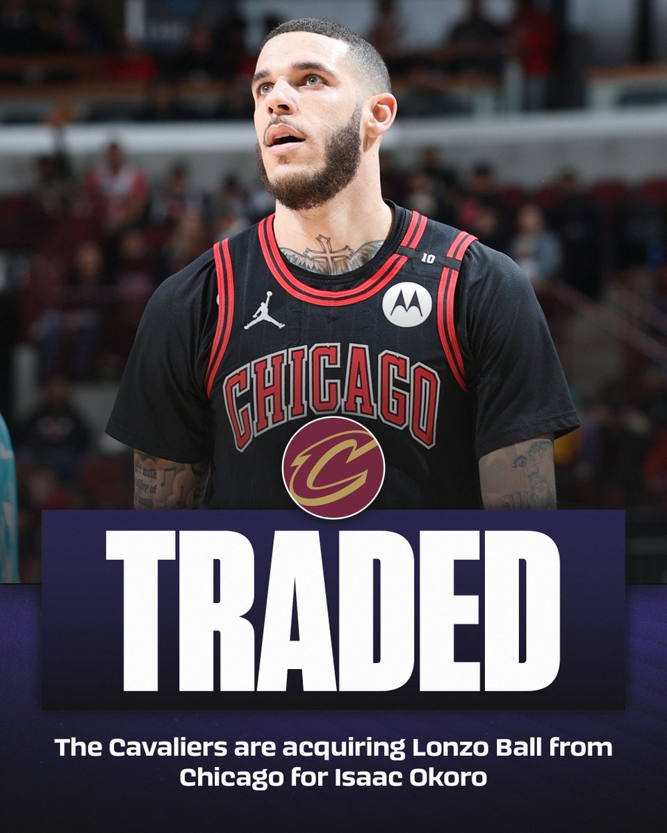 Bulls Trade Lonzo Ball to Cavaliers for Wing Isaac Okoro | DeepNewz NBA