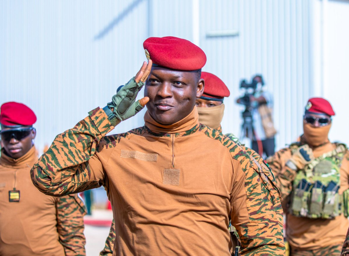 Burkina Faso President Ibrahim Traore’s Supporters Rally Nationwide ...