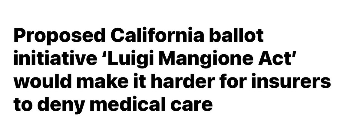 California Proposes 'Luigi Mangione Act' to Limit Health Insurer ...