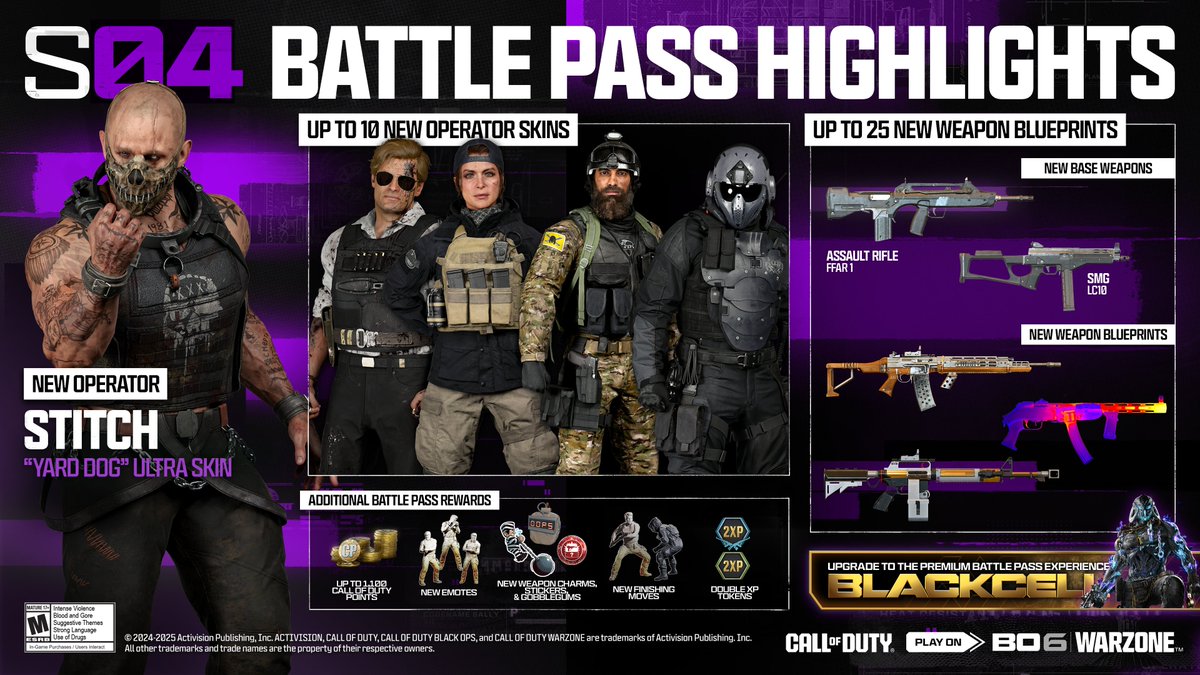 Call of Duty Black Ops 6 and Warzone Season 04 Launches May 29 With New ...