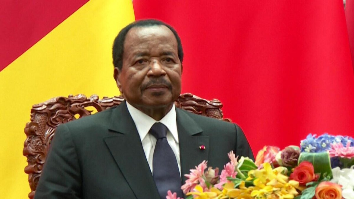 Cameroon’s 92-Year-Old Leader Paul Biya Seeks Eighth Term in October ...