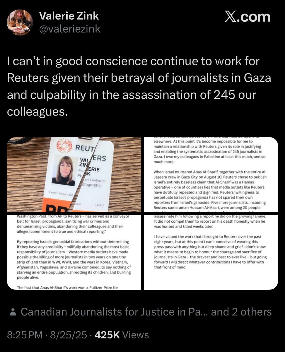 Canadian Photojournalist Valerie Zink Resigns from Reuters After 8 ...