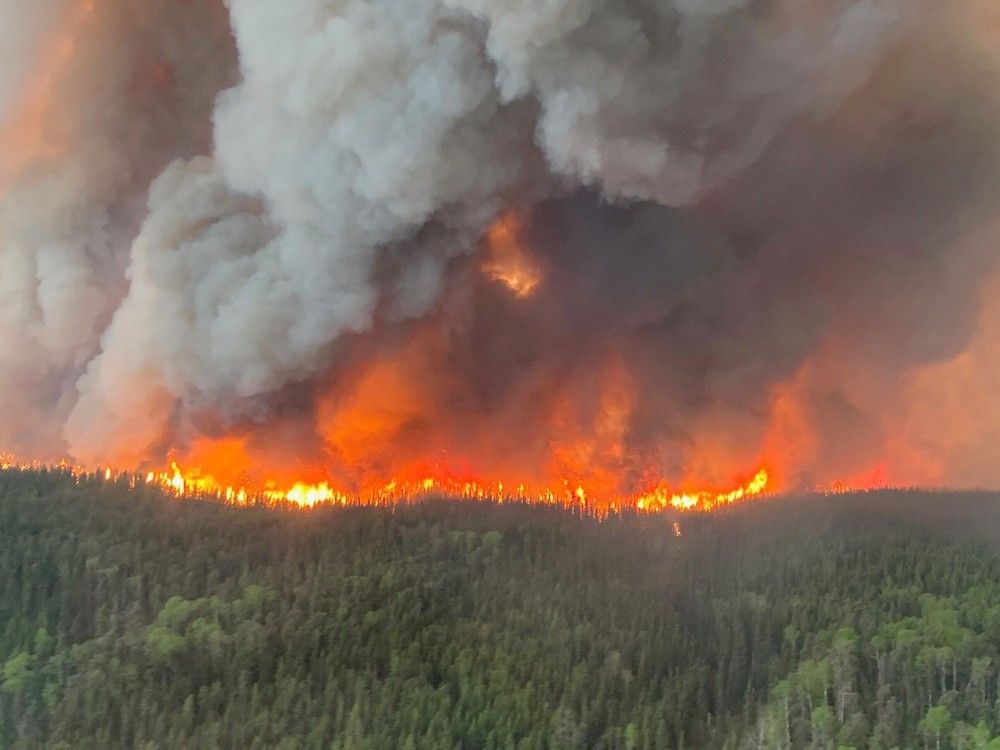 Canadian Wildfires Cause 33,400 Evacuations, Trigger Air Quality Alerts ...
