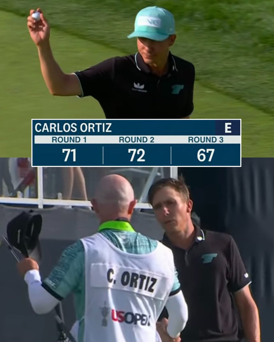 Carlos Ortiz Shoots 67 in Third Round, Finishes T4 at 2025 U.S. Open ...