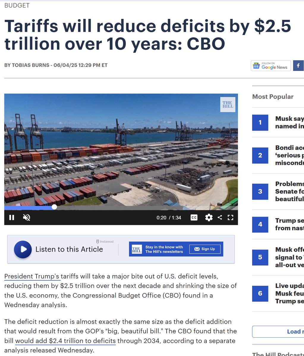 CBO: Trump Tariffs to Cut Deficit by $2.8 Trillion, Raise Inflation ...
