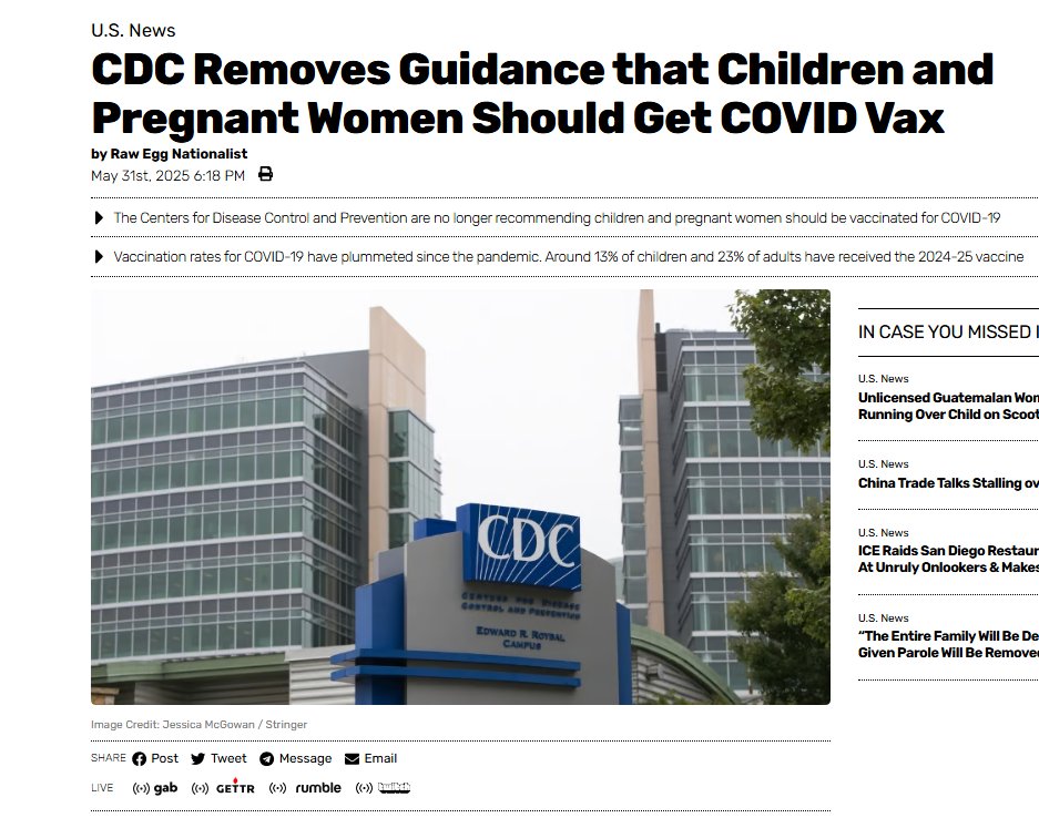 CDC Drops Routine COVID Vaccine Recommendation for Healthy Children ...