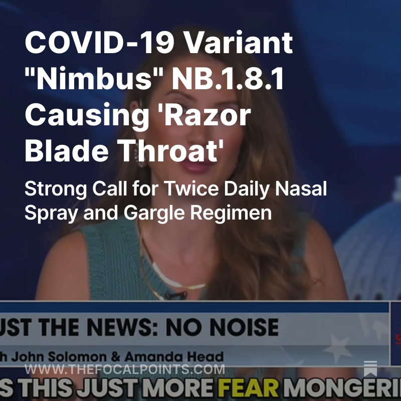 WHO and CDC Monitor NB.1.8.1 Nimbus Variant, Dominant in U.S. with ...