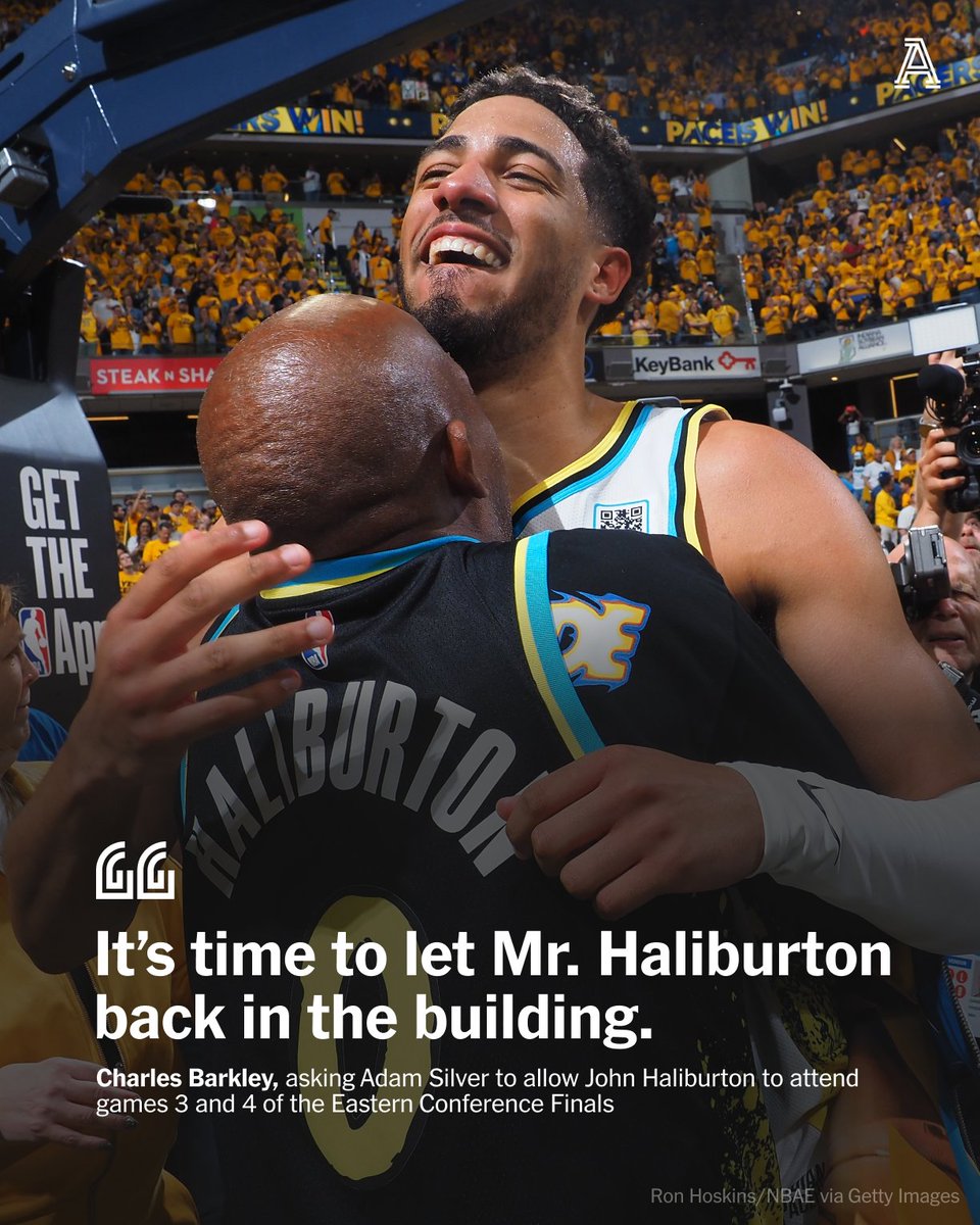 Charles Barkley Urges Reversal of Ban on Tyrese Haliburton’s Father After Pacers’ Game 1 Win ...