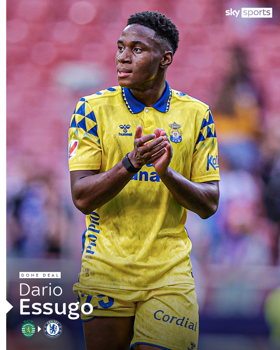 Chelsea Signs 20-Year-Old Dario Essugo from Sporting CP for €22.3 ...