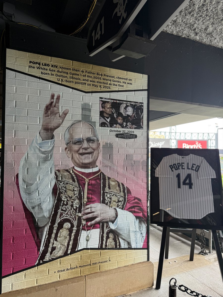 Chicago White Sox and Archdiocese to Celebrate First US-Born Pope Leo ...