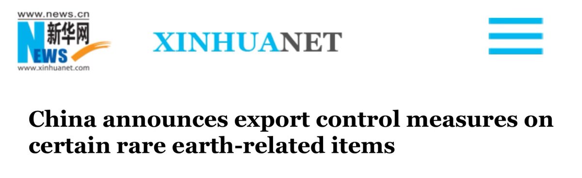 China Enacts Immediate Export Controls on Seven Rare Earths, Impacting ...