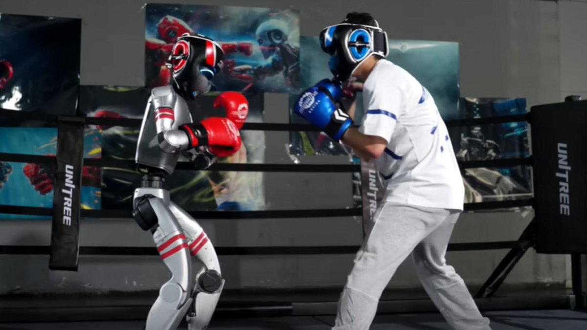 China Hosts First Humanoid Robot Kickboxing Tournament Featuring ...